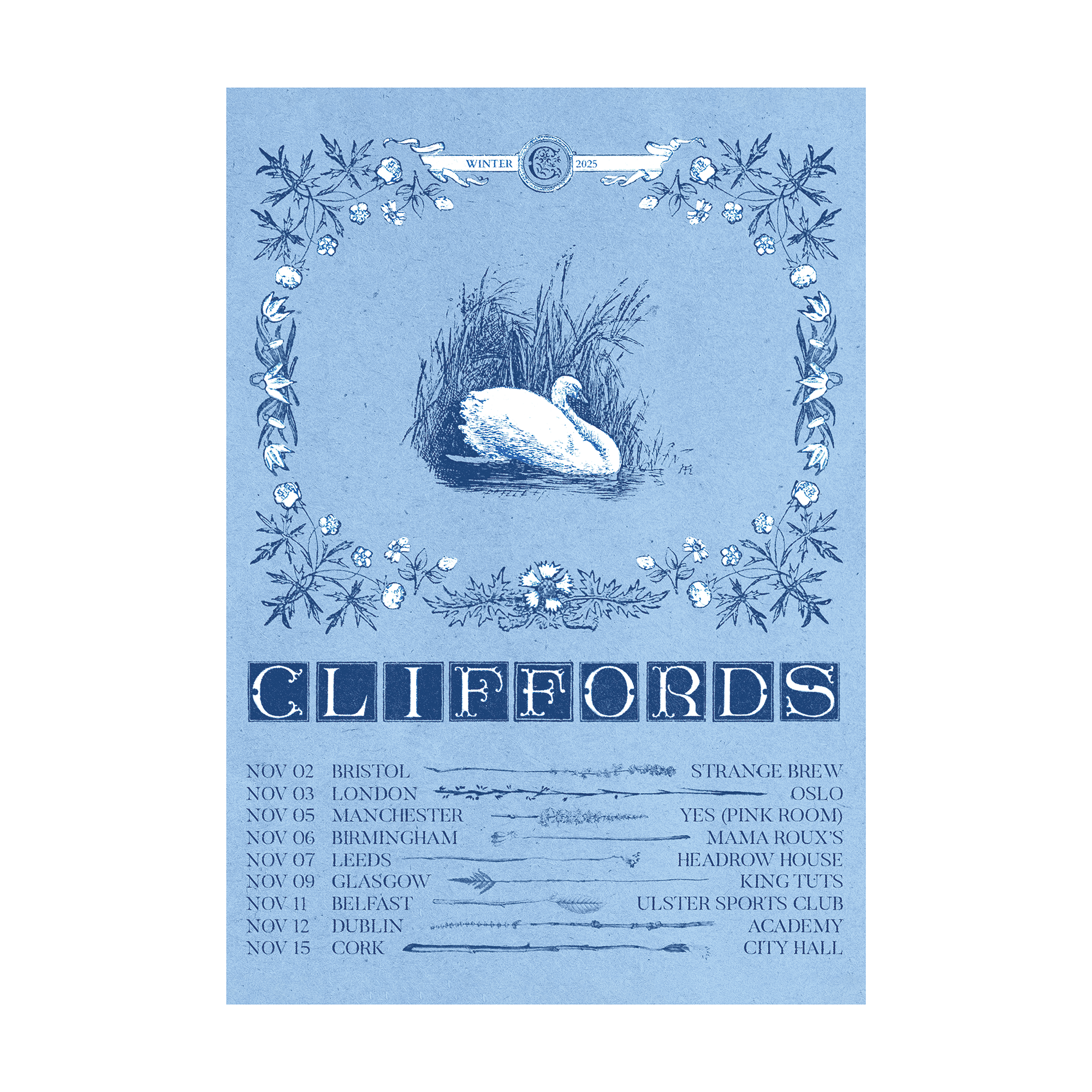 A3 Matte Finish Tour Poster – Official Store