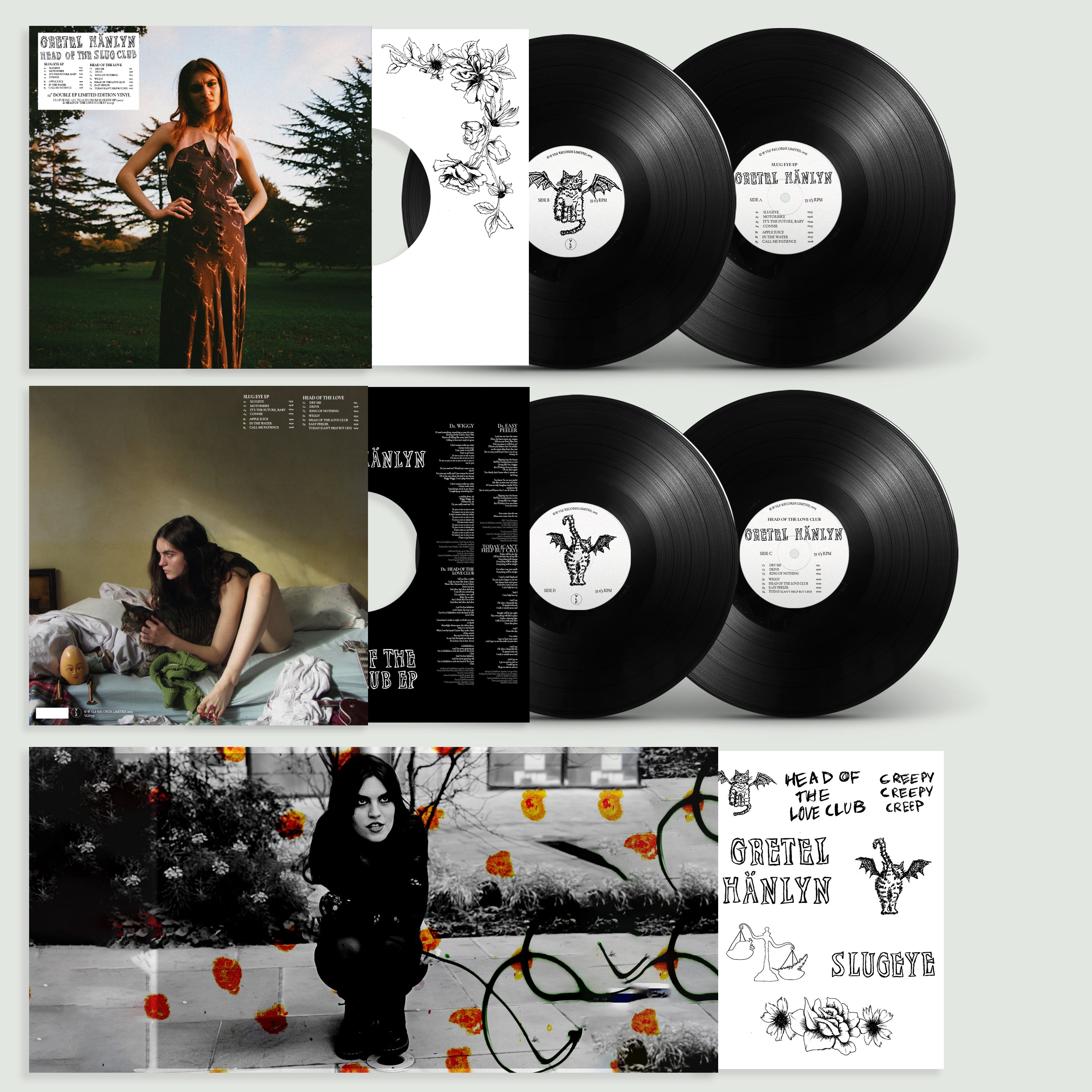 Gretel | Head of The Slug Club 12" EP | Official Artist Stores ...