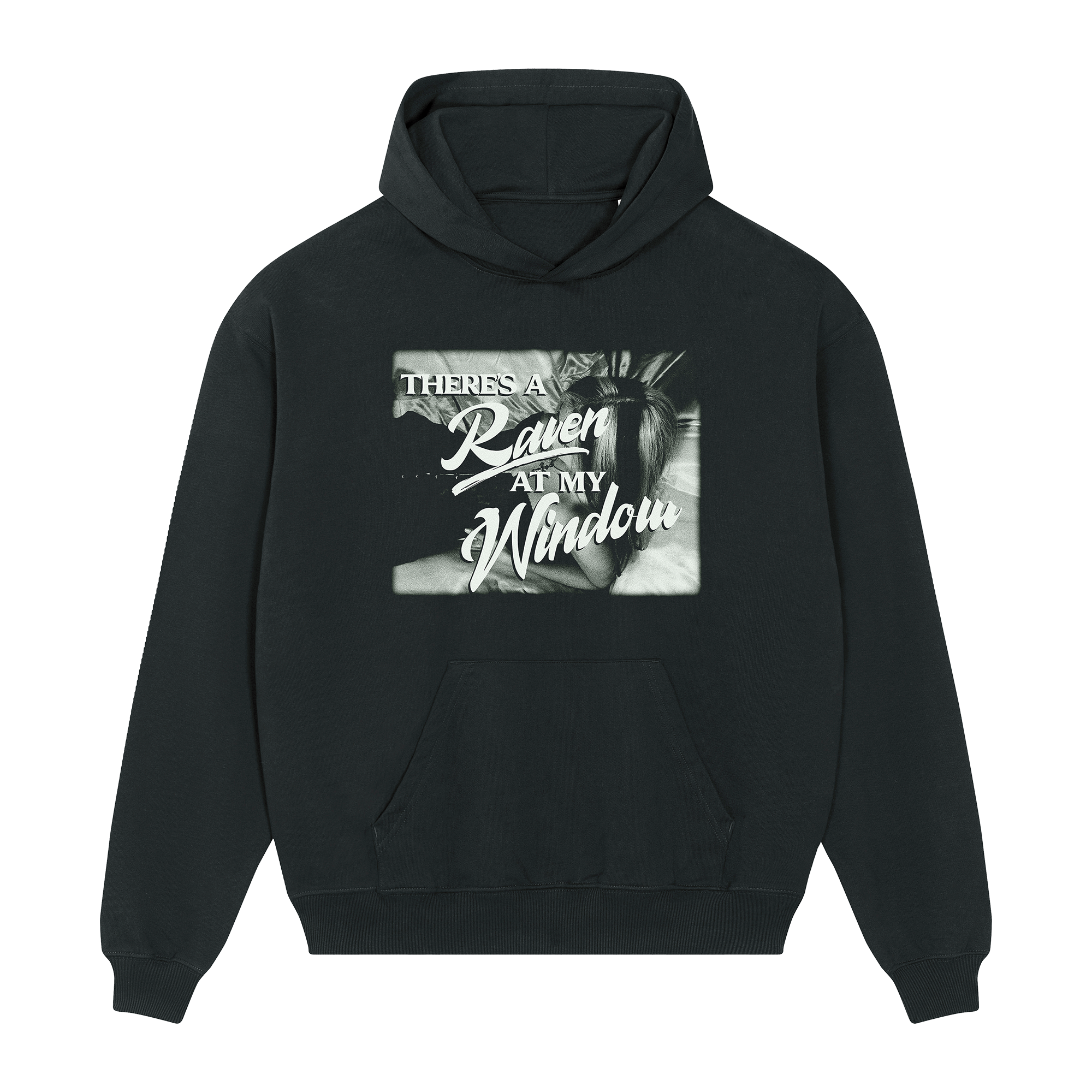 Raven Window Black Hoodie – Official Store