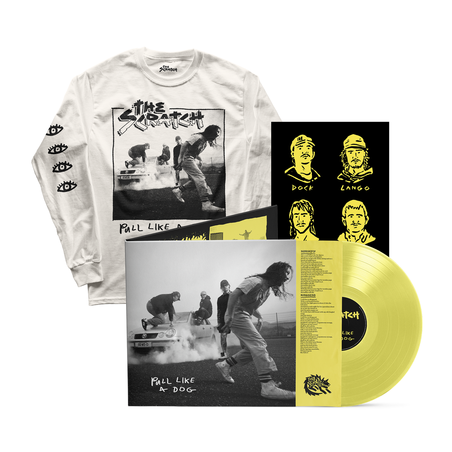 Pull Like A Dog Long Sleeve + Deluxe Vinyl Bundle – Official Store